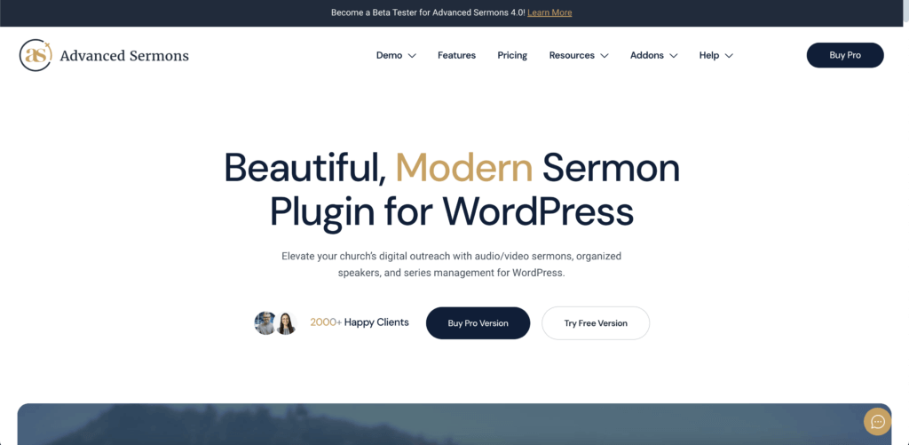Advanced Sermons - Beautiful, Modern Sermon Plugin for WordPress